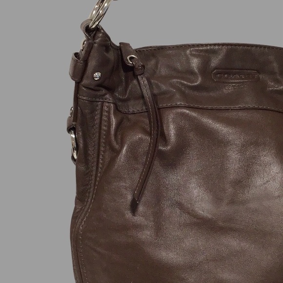 Coach | Bags | Coach Zoe Large Leather Hobo Shoulder Bag F32f14706 ...